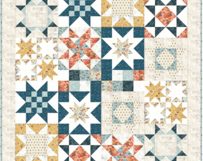 Cider Boxed Quilt Kit, Stars for Carter, Moda Fabrics, KIT30640 - Etsy