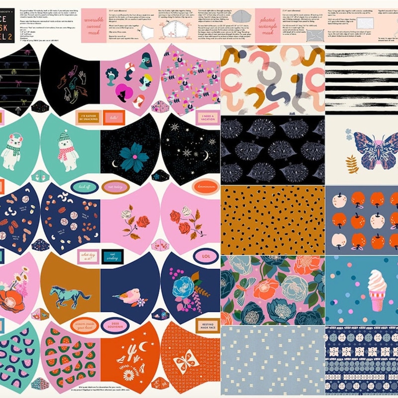 Scandinavian Face Mask - Etsy