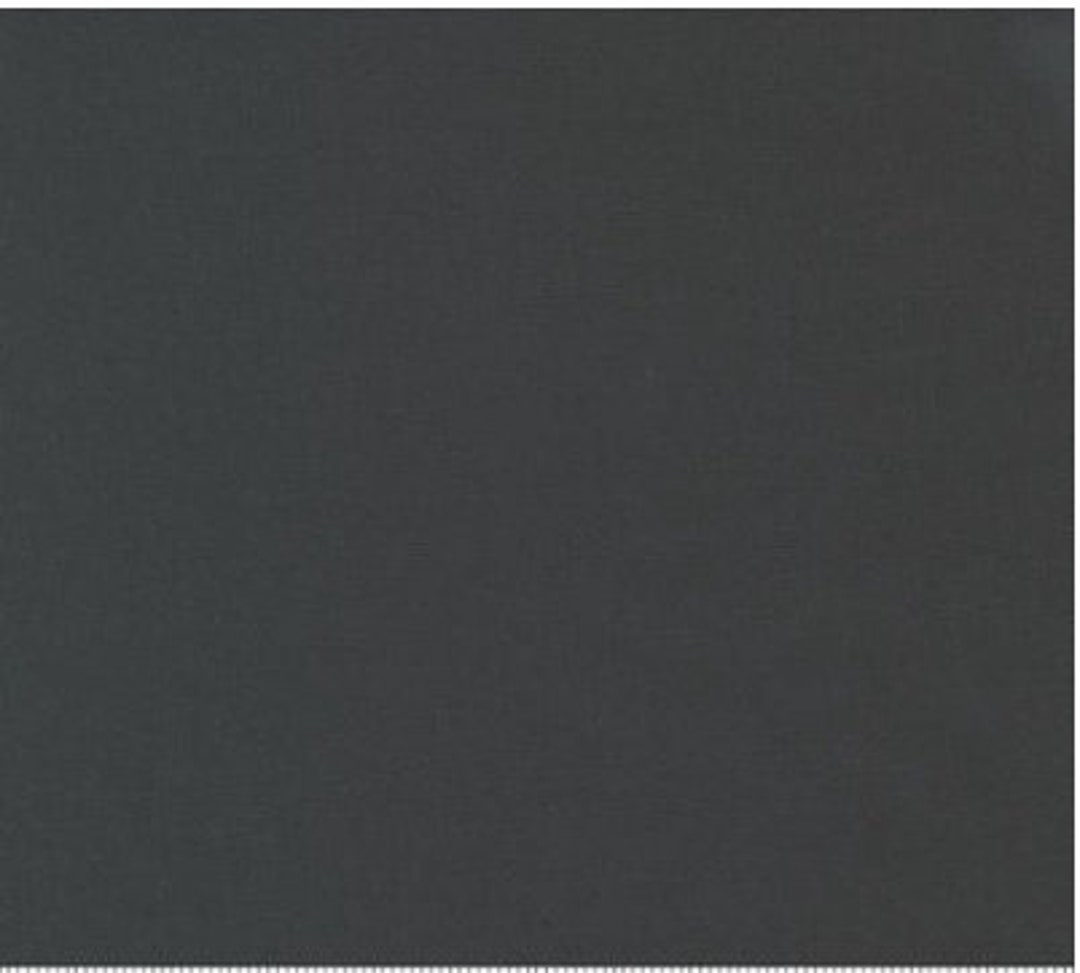 Bella Solids, Charcoal, 9900-284, Moda Fabrics, Dark Grey/black - Etsy