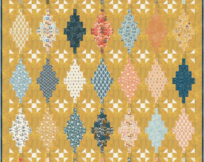 Cider Apple Jack Paper Quilt Pattern, Jelly Roll Friendly, 62.5" X 78.5 ...