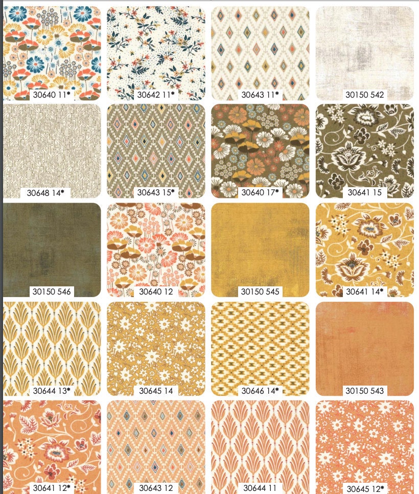 Cider Roxbury Mulled Cider Designed by Basic Grey for Moda - Etsy