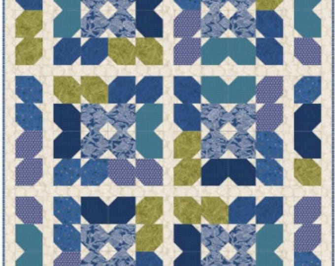 Turtle Bay Quilt Kit Designed by Maywood Studios, 70" X 80". Kit ...