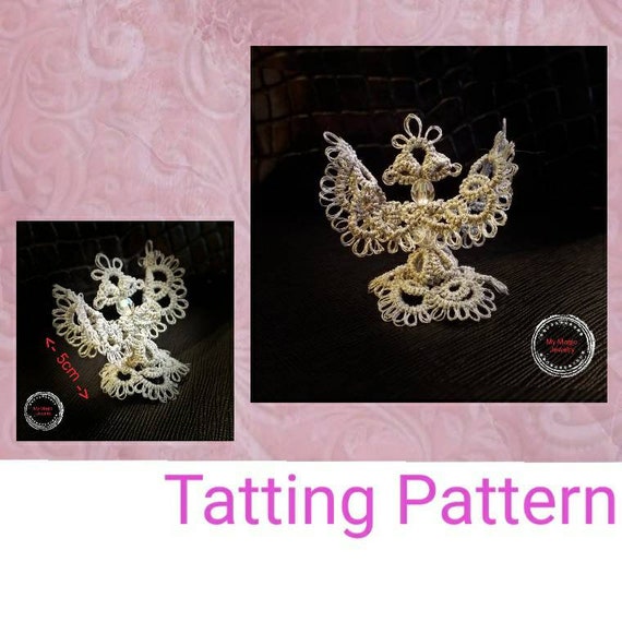 Needle Tatting Chritmass Patterns Shuttle Tatting Tutorials | Etsy