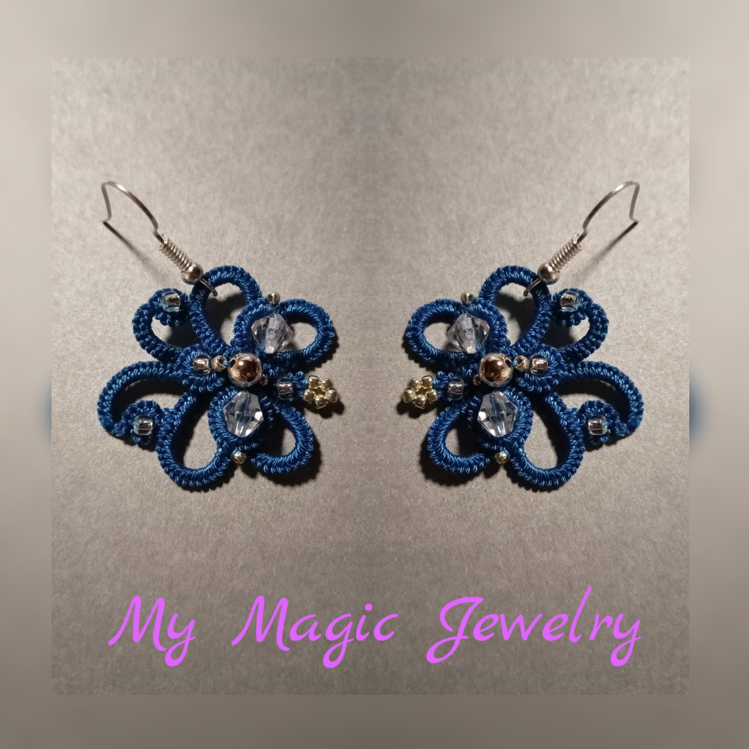 Butterfly Tatting, Tatting Animals, Tatted Ankara's Butterfly, Needle ...