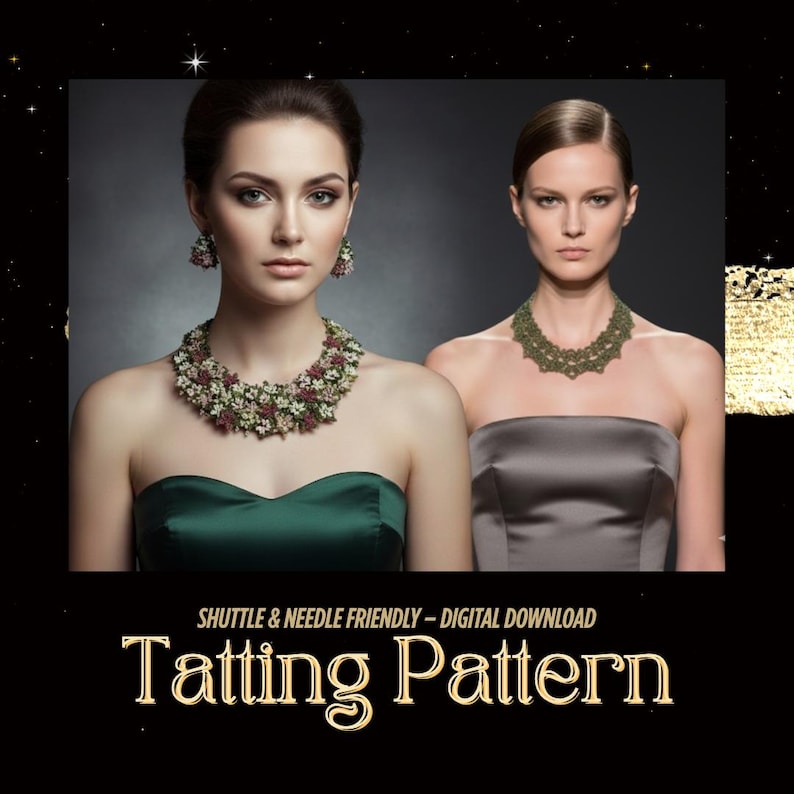 Luxury Tatting Bundle – Advanced Lace Pattern Set: Frivolite Two ...