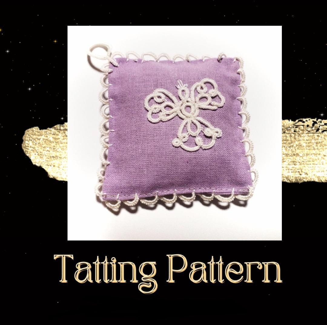 Tatting Angel, Tatted Angel Pattern, Shuttle Tatting Angels PDF, Angel ...