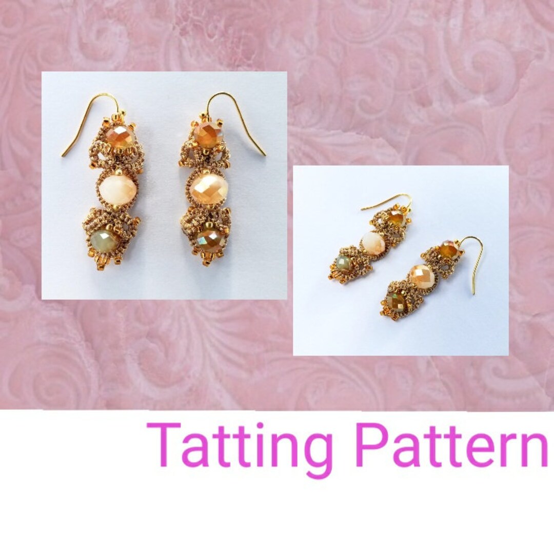 Tatting Patterns Beginers ,needle Tatting Patterns for Earrings ...