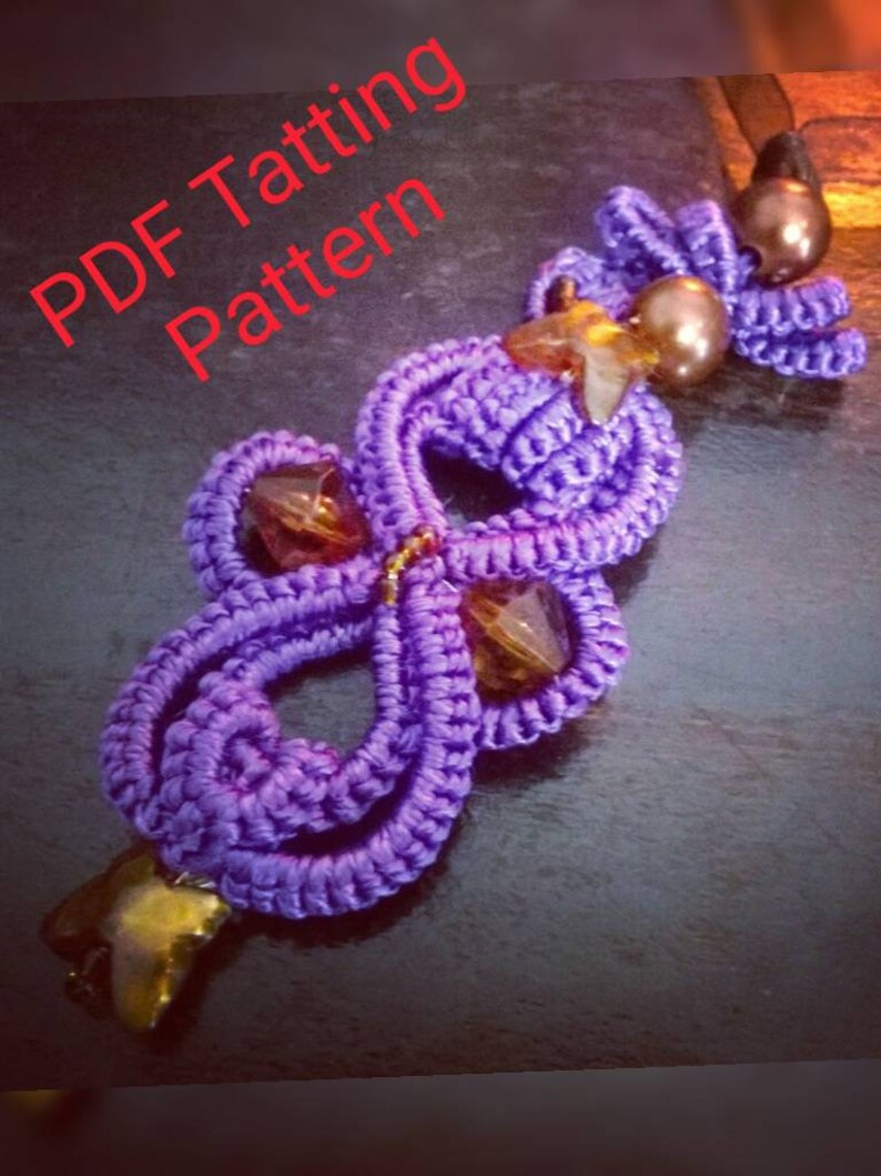 Needle or Shuttle Tatting PDF Pattern & Video Tutorial - Etsy