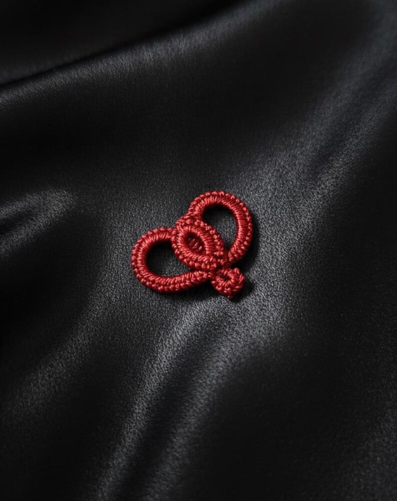 Heart Lace Tatting Pattern – Ankara Technique, Intermediate Level (PDF ...