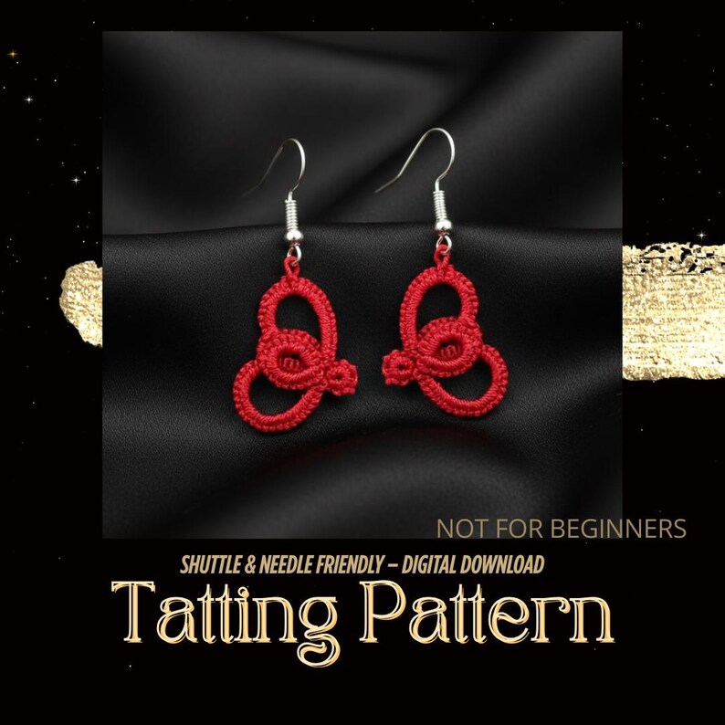Heart Lace Tatting Pattern – Ankara Technique, Intermediate Level (PDF ...