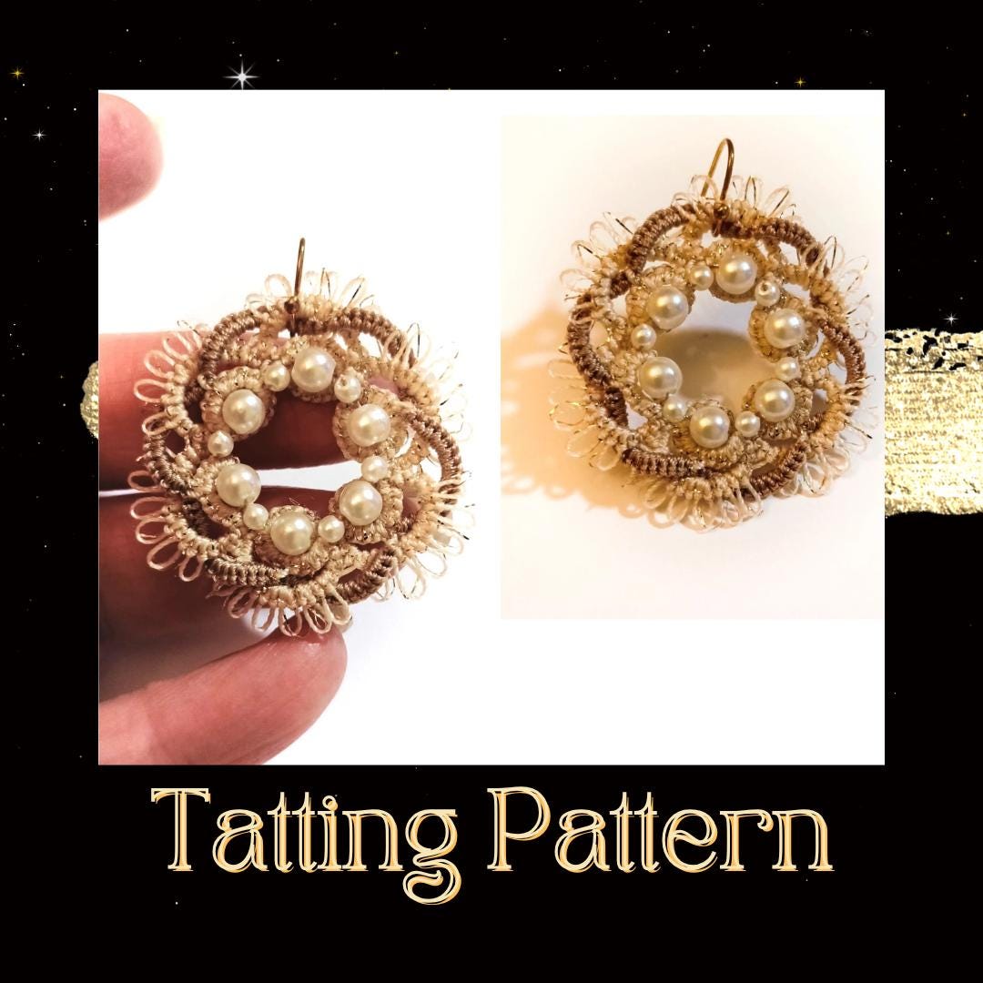 Celtic Tatting Pattern PDF – Frivolite Lace – NOT for Beginners ...
