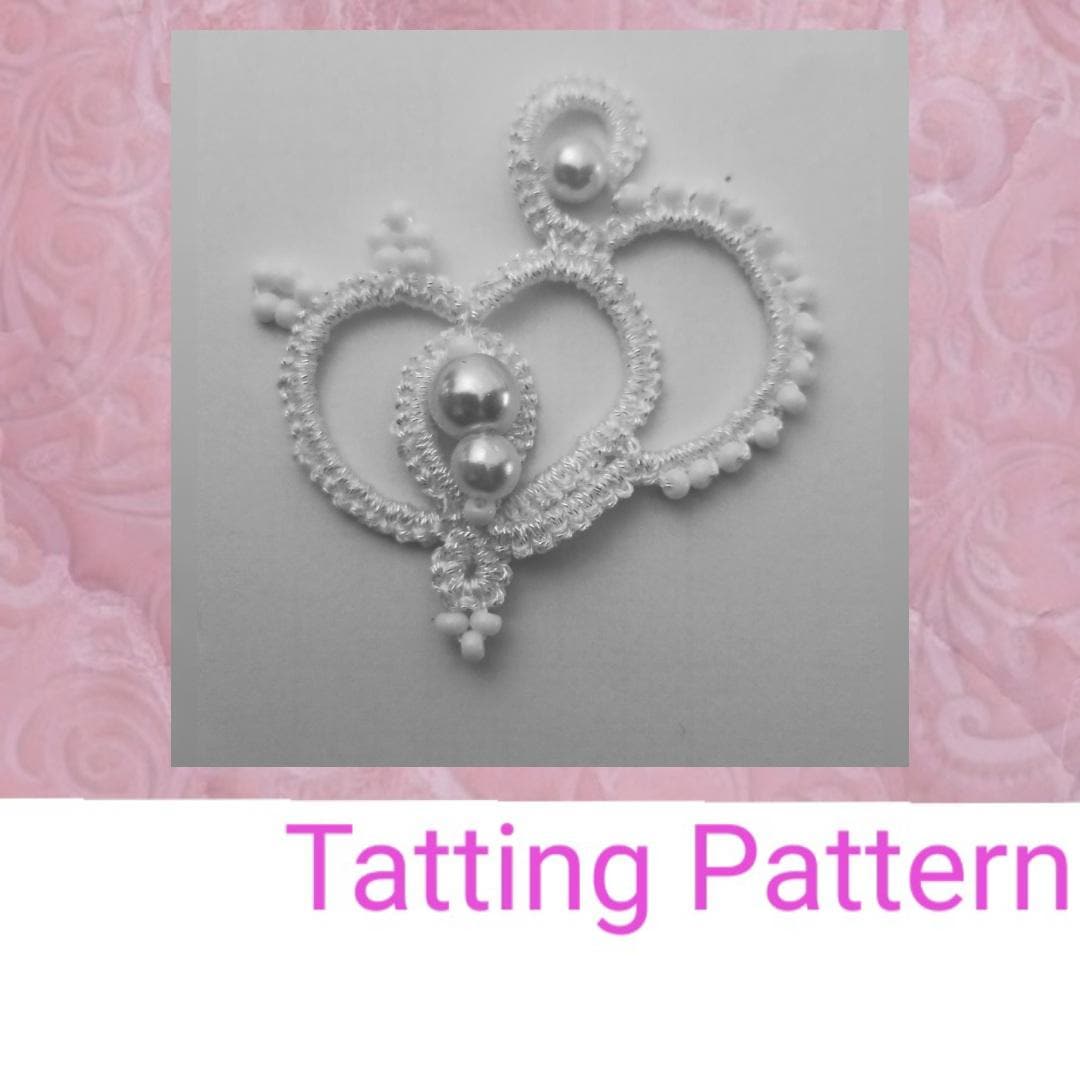 Needle & Shuttle Tatting Patterns for Cat Lovers, Love Cat Tatting Lace ...