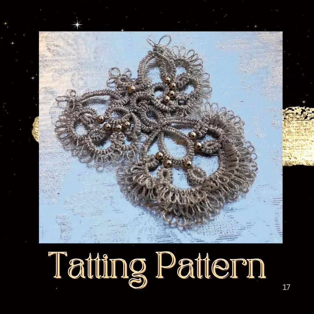 Tatted Angel Pattern: Needle & Shuttle Tatting (PDF) - Etsy