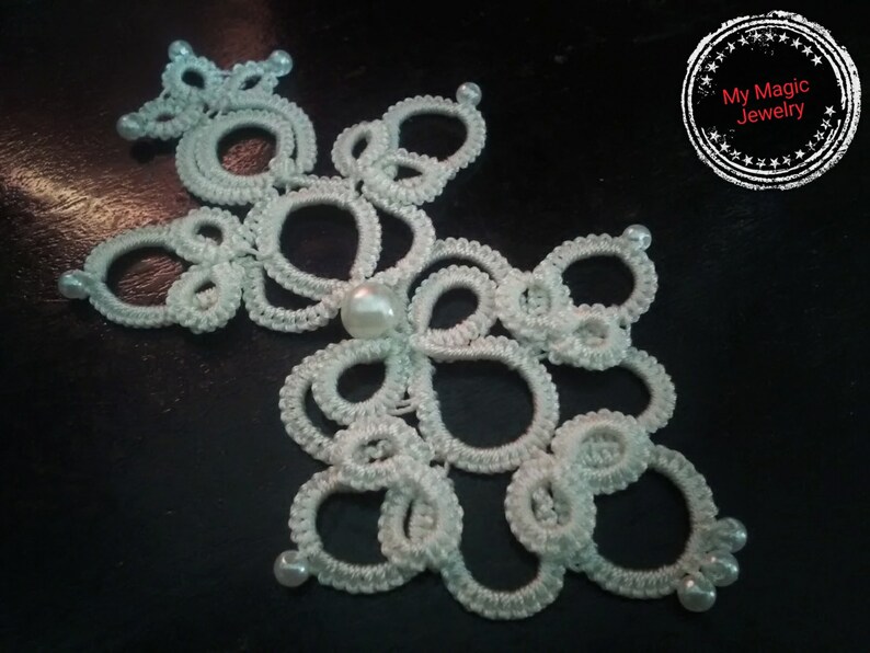 Tatted Angel Patterns PDF in Picture Step by Step, Needle Tatting ...