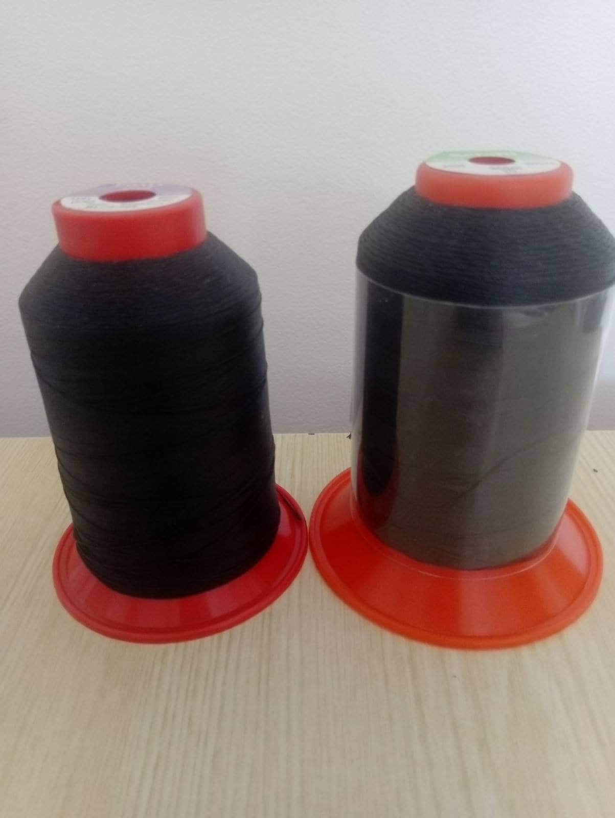 Black Tatting Thread Cone 600m Size 20, Polyester Yarn for Jewelry ...