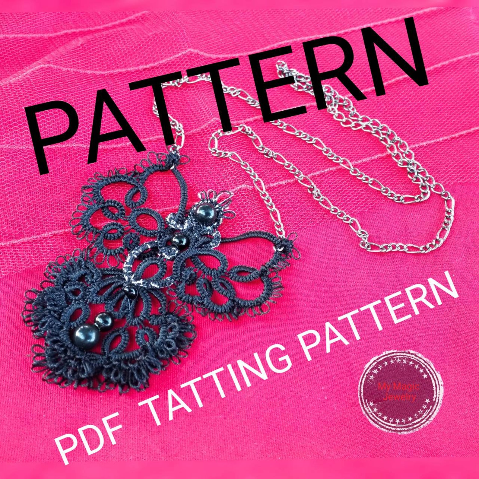 Tatting Angel Lace PDF Pattern Hallowen Present Ornament - Etsy