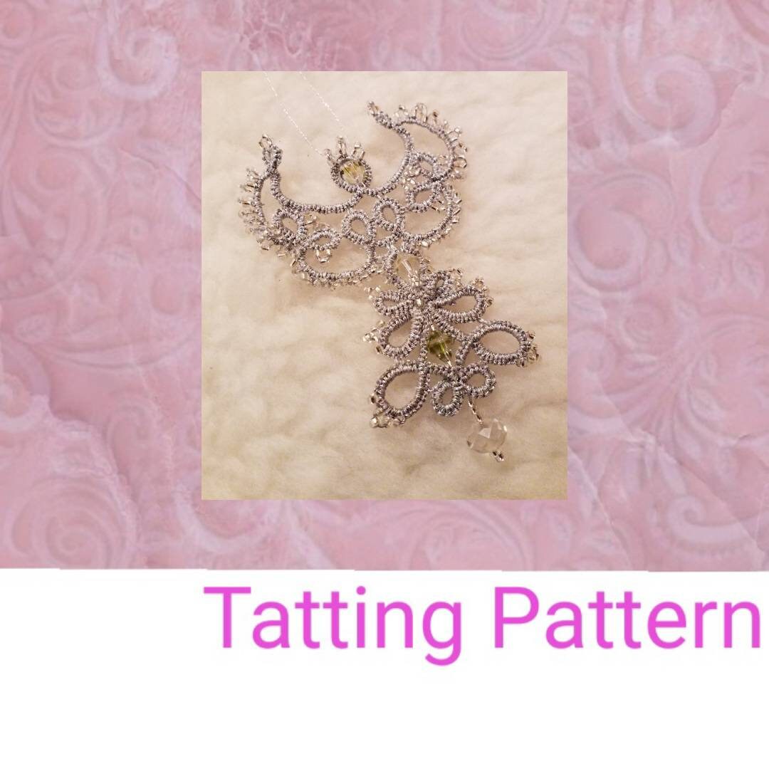 Tatting Lace Pattern Angel , Angel Ornament , Frivolite Angel Lace ...
