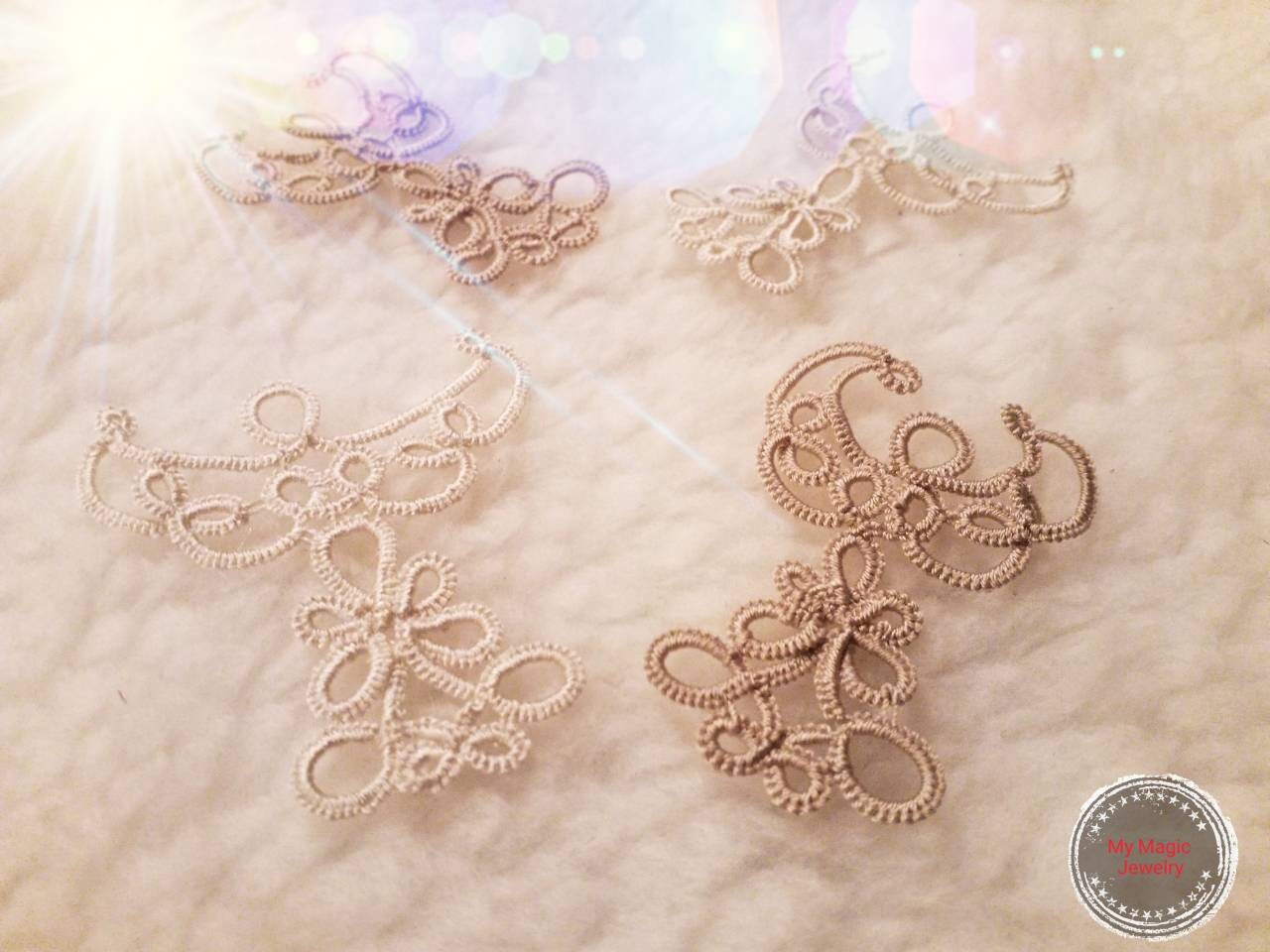 Tatting Lace Pattern Angel Angel Ornament Frivolite | Etsy