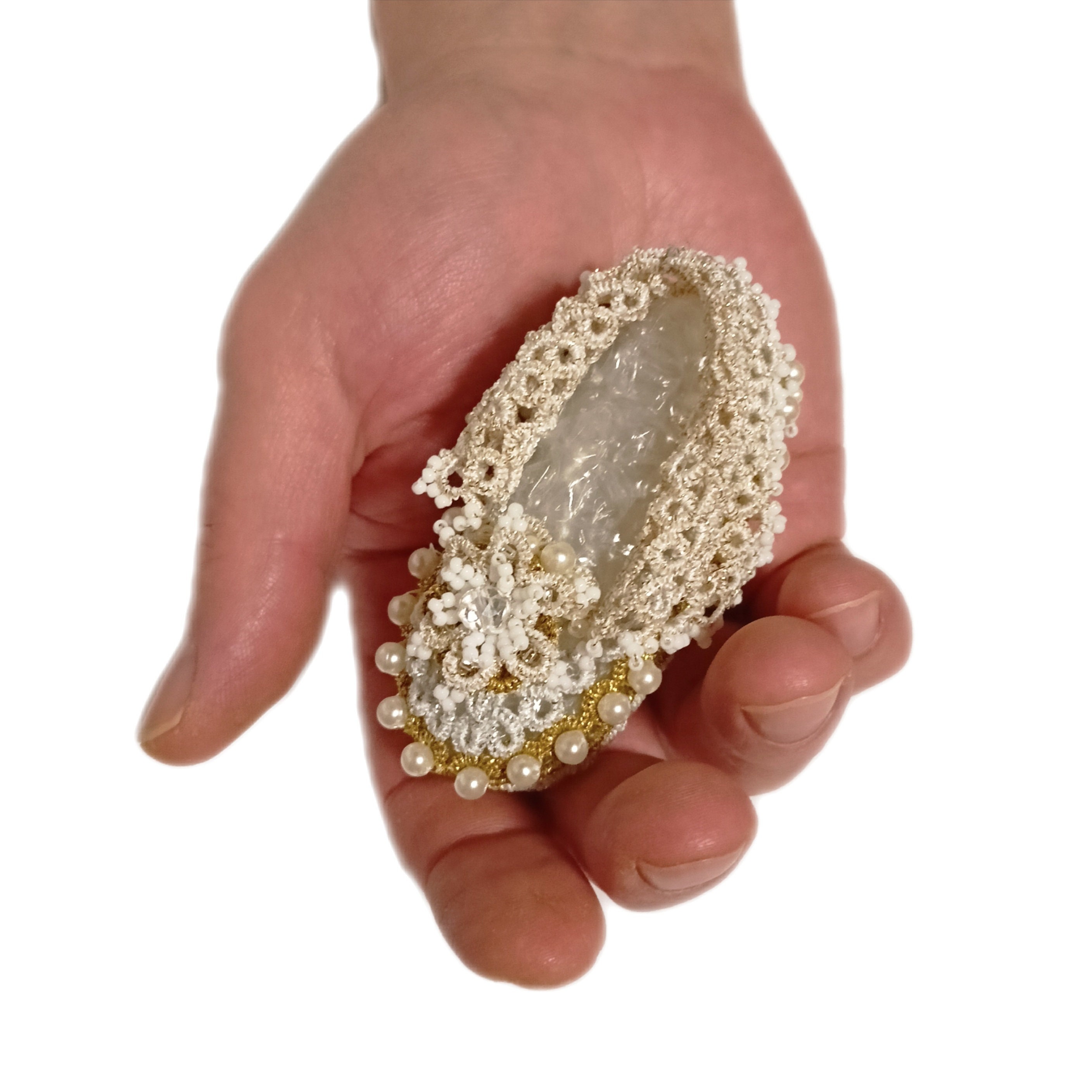 Baby Shoes Tatting Lace Beaded PDF, One Pattern Two Models Lace Shoes ...