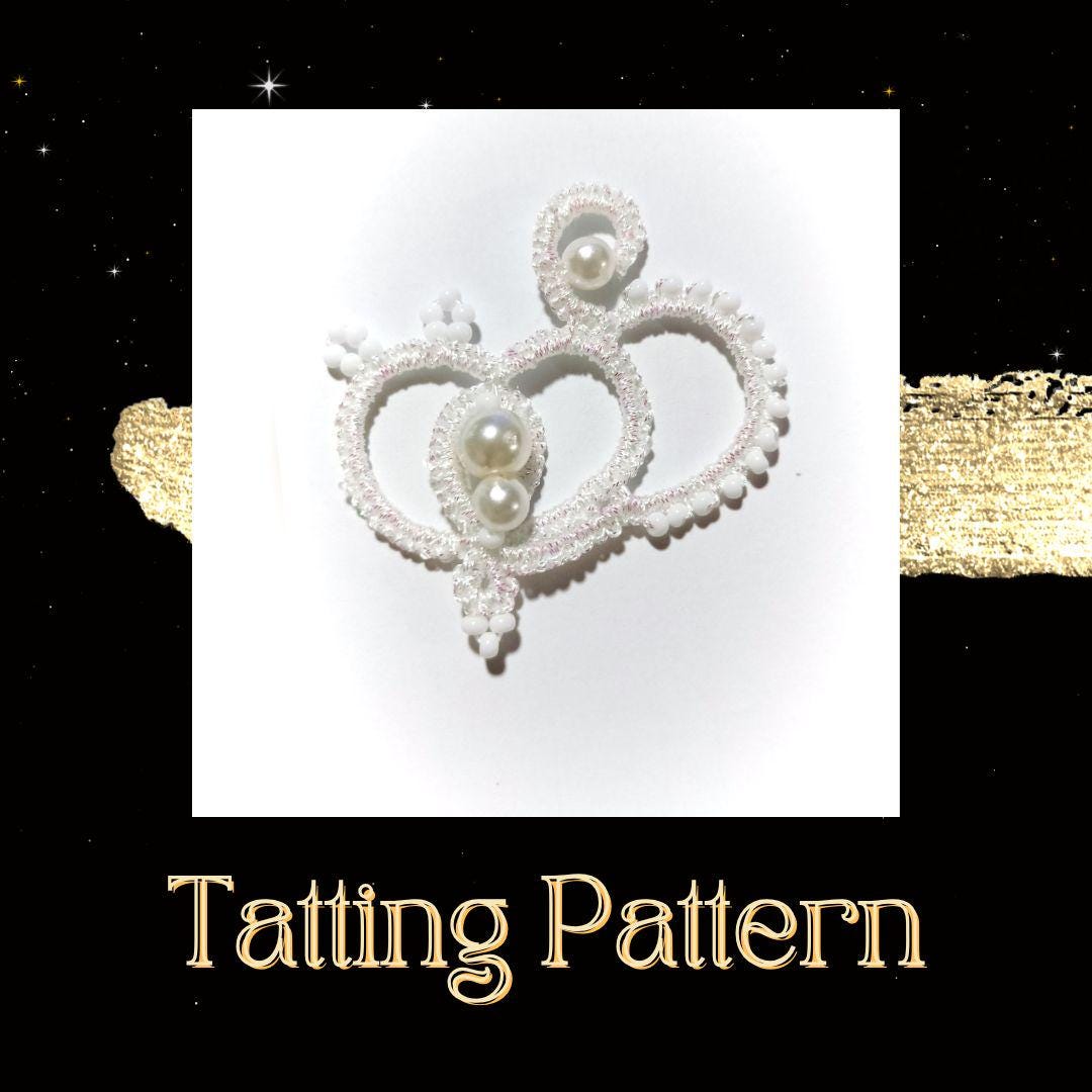 Needle & Shuttle Tatting Patterns for Cat Lovers, Love Cat Tatting Lace ...