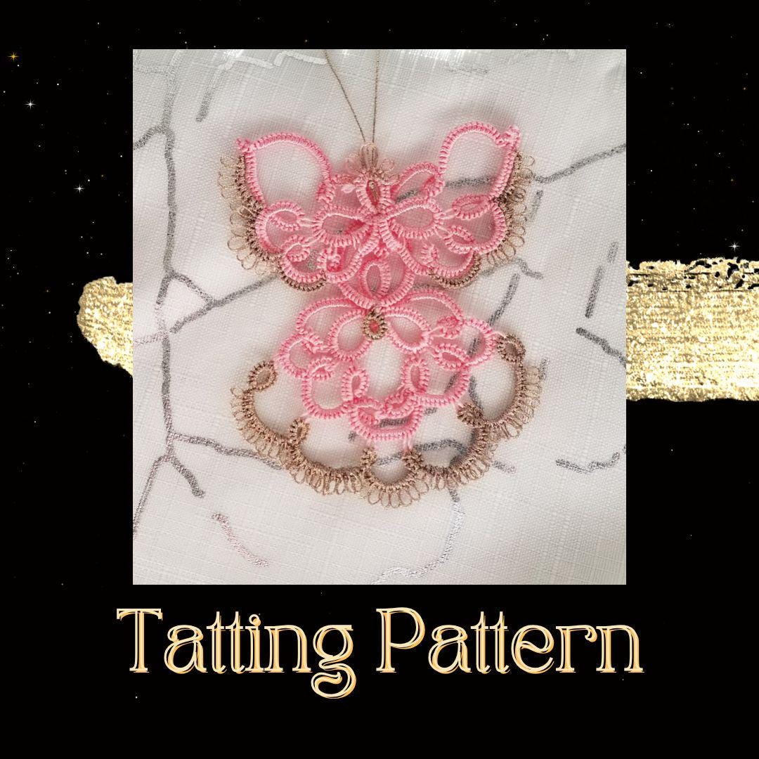 Tatting Pattern: Angel Ornament, Frivolite Lace (PDF Tutorial)– NOT for ...