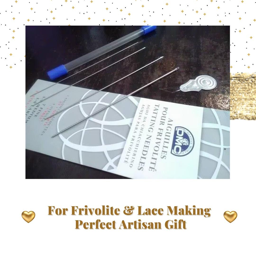 Handmade Tatting Needle Set: Luxury Frivolite Lace Tools - Etsy