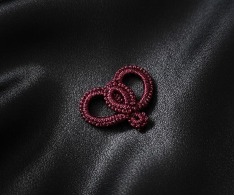 Heart Lace Tatting Pattern – Ankara Technique, Intermediate Level (PDF ...