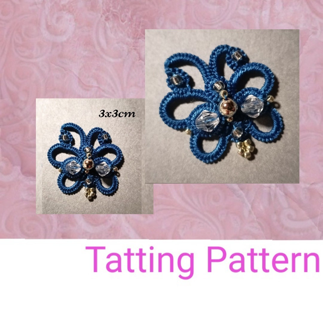 Butterfly Tatting, Tatting Animals, Tatted Ankara's Butterfly, Needle ...