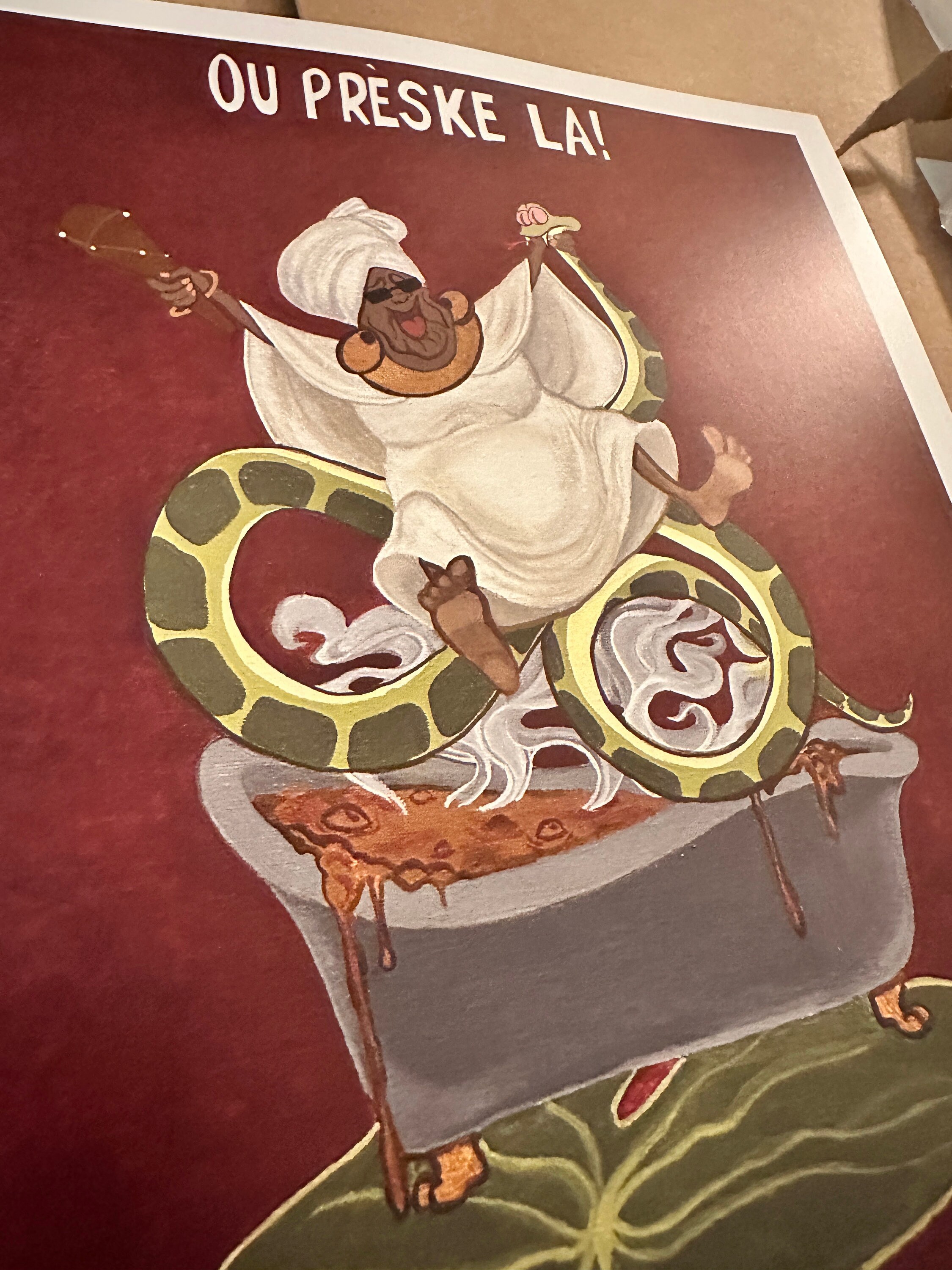 Cafe Odie Poster Print - Etsy