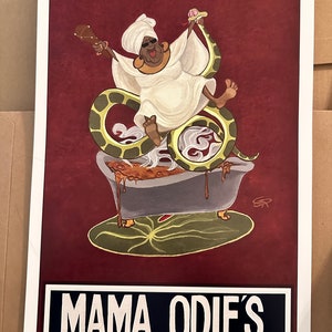 Cafe Odie Poster Print - Etsy
