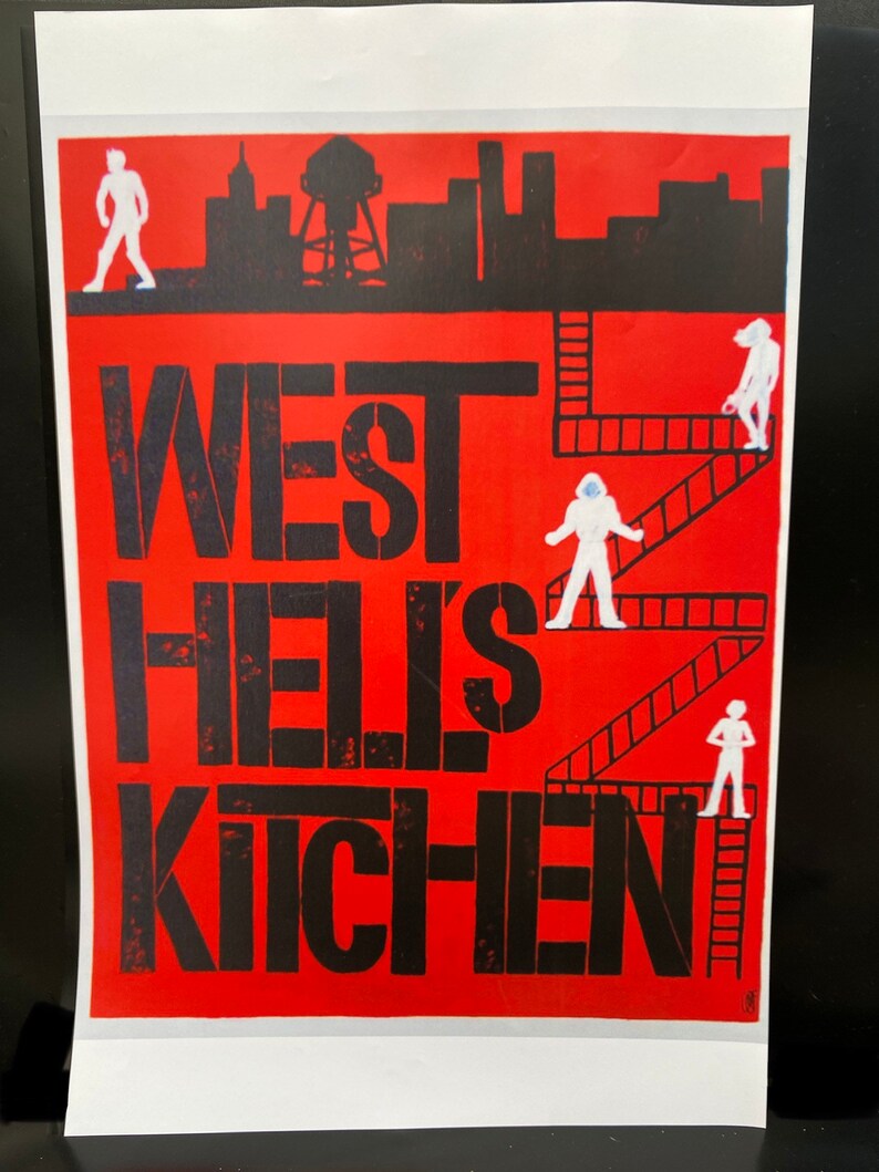 West Hell's Kitchen Poster Print - Etsy