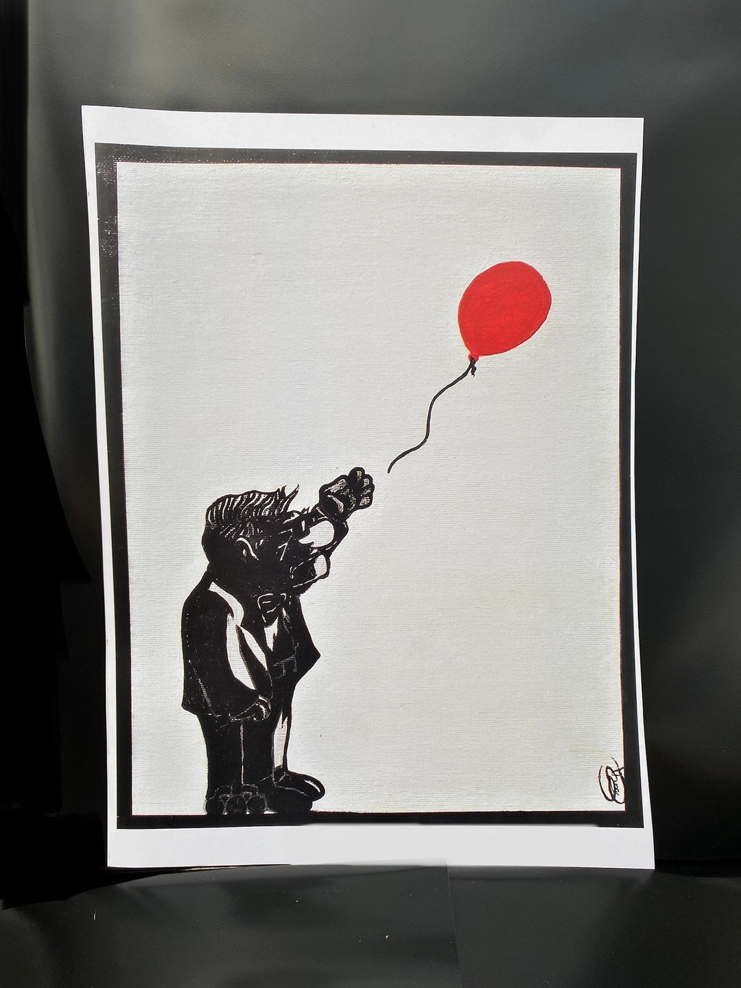Senior With Balloon Small Poster Print - Etsy