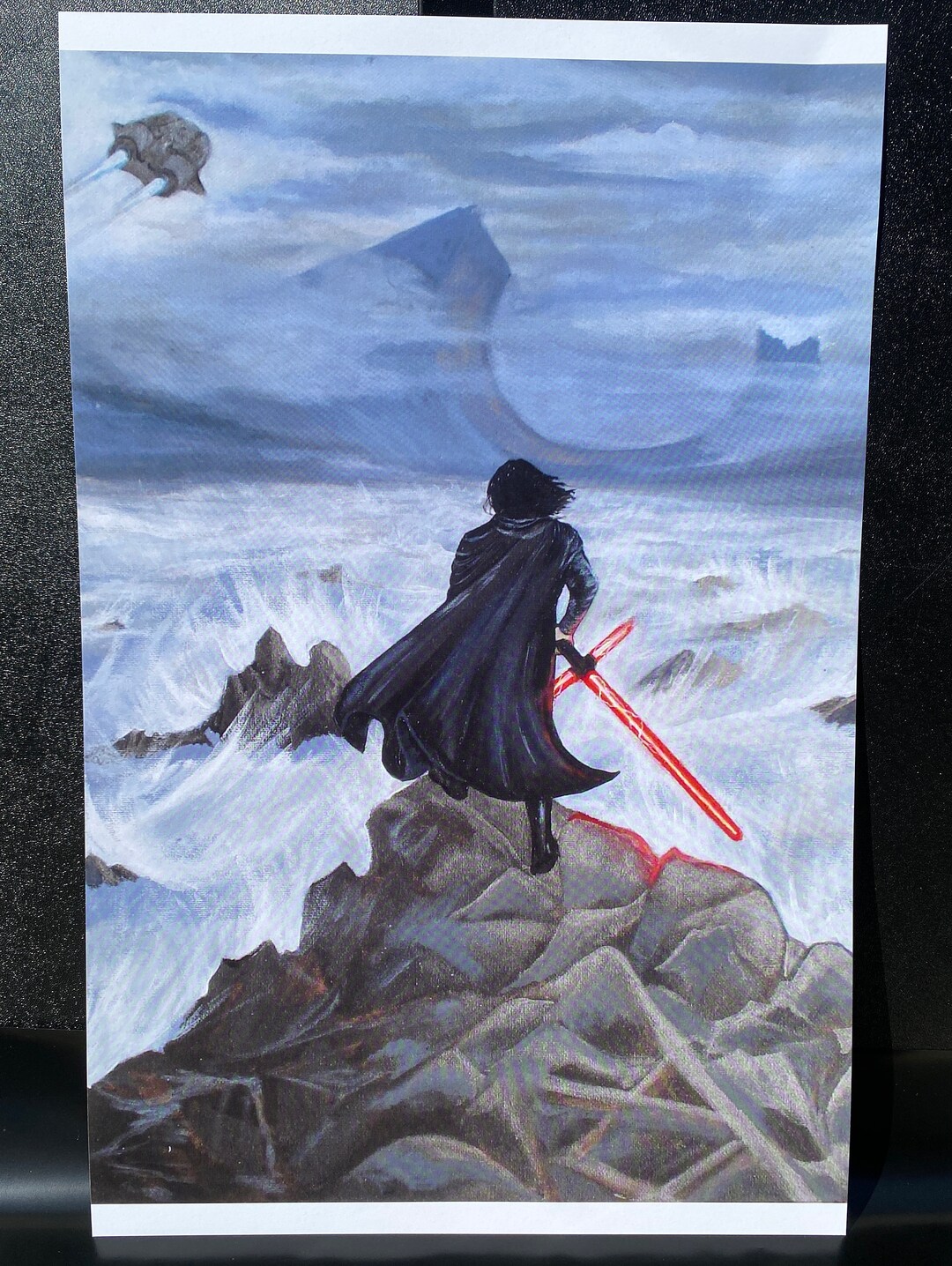 Warrior Above the Sea of Kef Bir Poster Print - Etsy