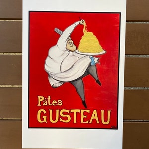 Pates Gusteau Poster Print - Etsy