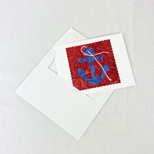 Anchor Greeting Card - Etsy