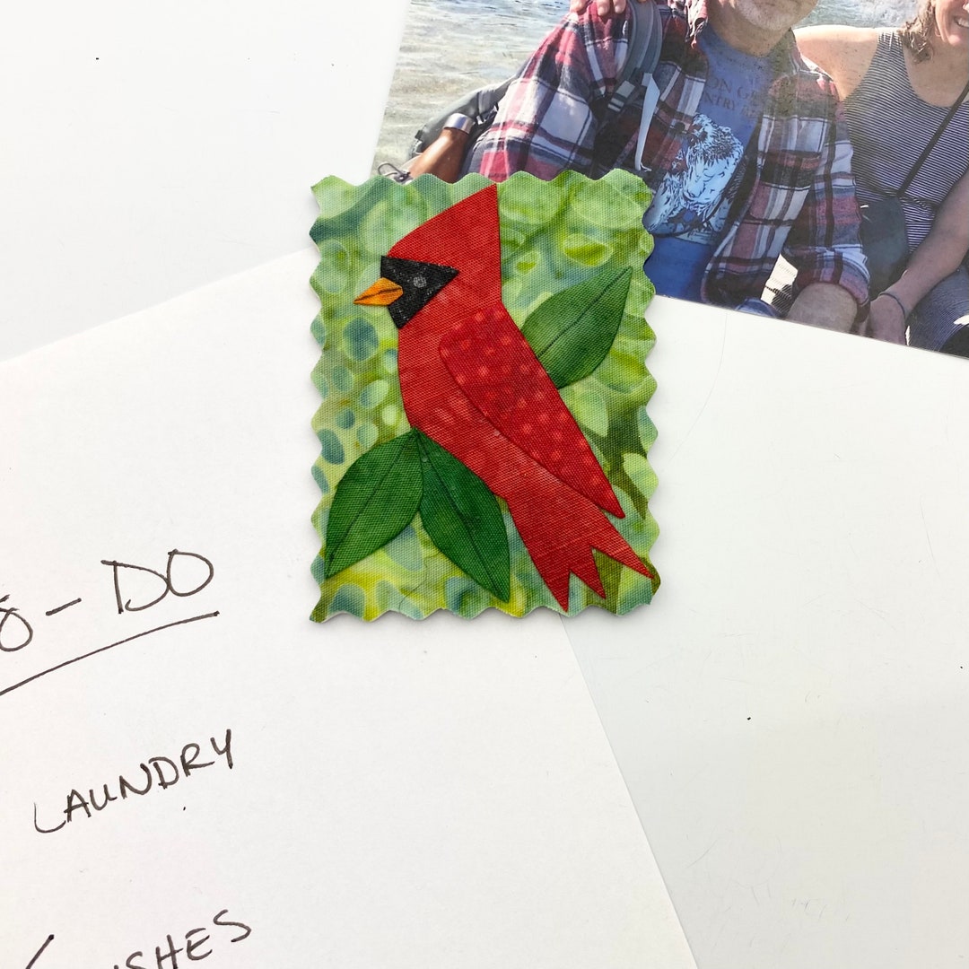 Cardinal Magnet, Bird Magnet, cute cardinal gift, cute fridge magnet ...
