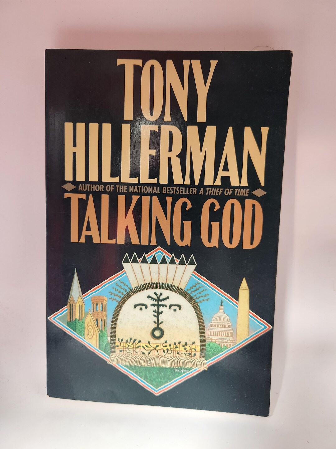Vintage Book - Talking God by Tony Hillerman - Etsy
