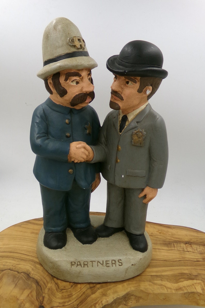 Vintage 11 Statue Marked CPP / Pinkerton 1988 Cop - Etsy