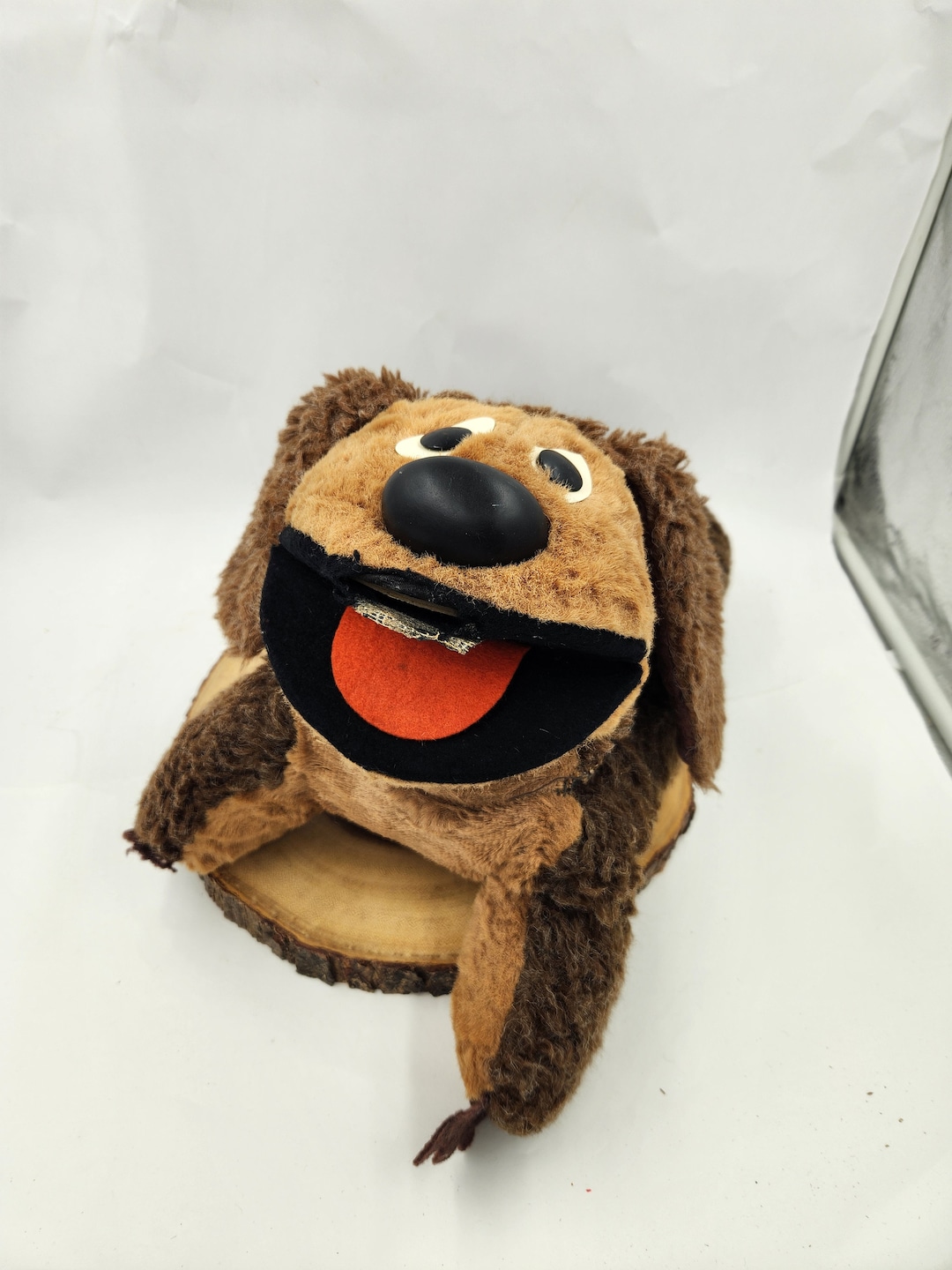 Vintage Rare 1965 Jim Henson ROWLF Ideal the Dog Puppet - Tag - Torn ...