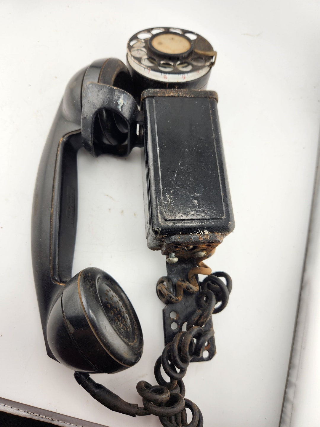 Vintage Western Electric Bell System Rotary Dial Telephone. Space Saver ...