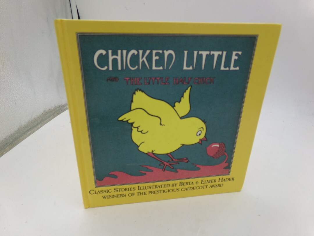 Vintage Children's Book - Chicken Little and the Little Half Chick 1990 ...