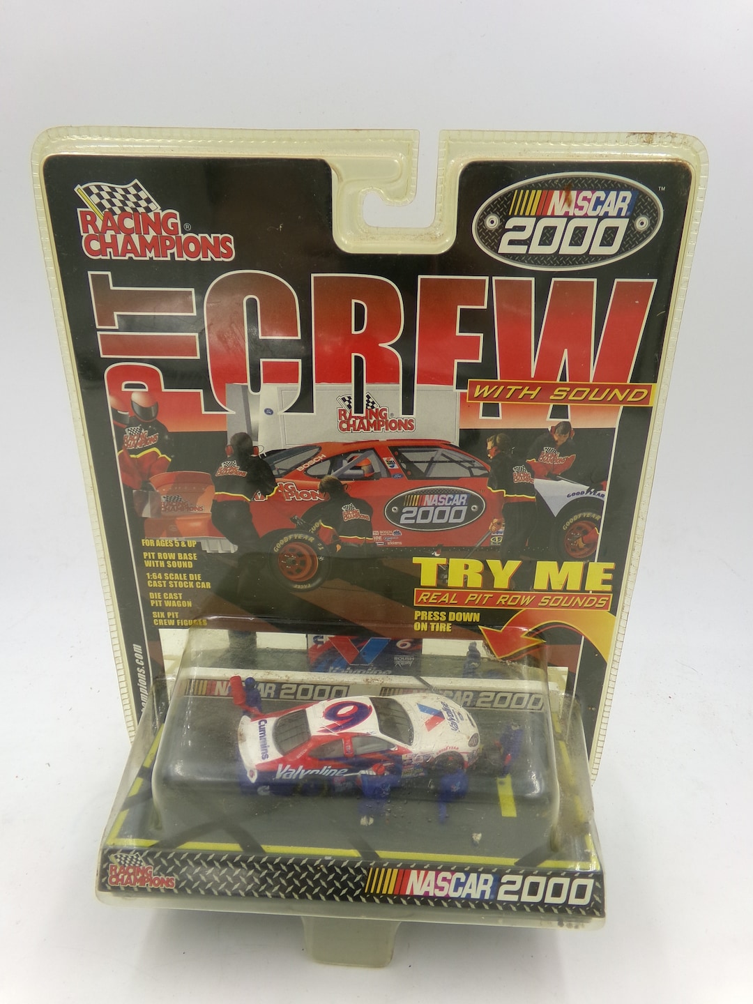 Vintage NASCAR 2000 Collectible Racing Champions Pit Crew Mark Martin ...