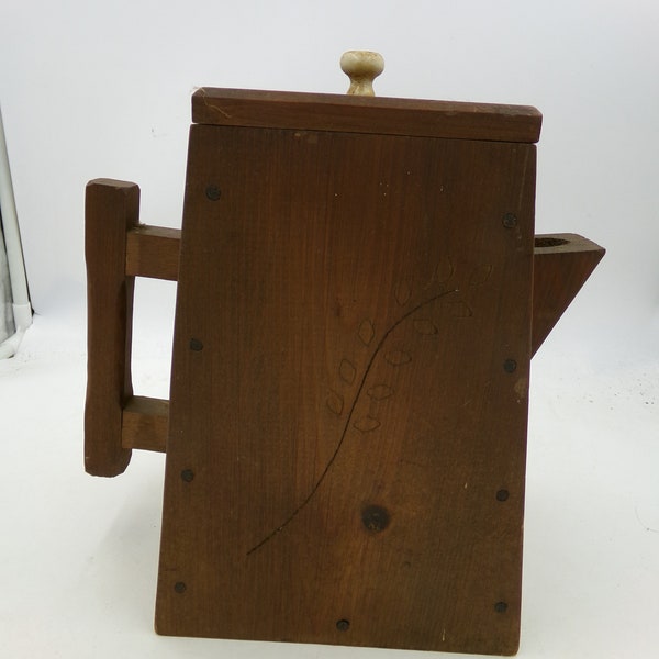 Wooden Teapot - Etsy
