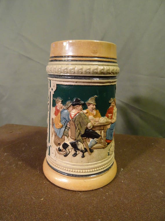 Vintage German Beer Mug Stein with Handle | Etsy