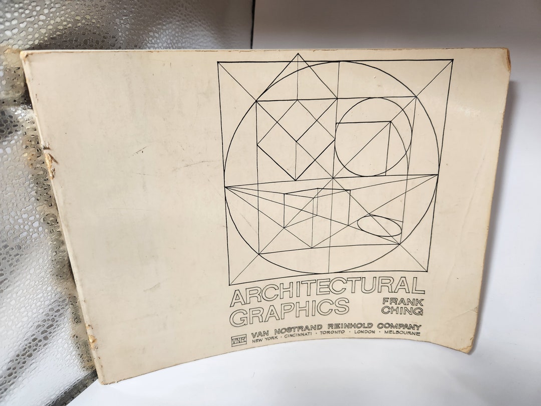 Vintage Book Architectural Graphics by Frank Ching - Etsy