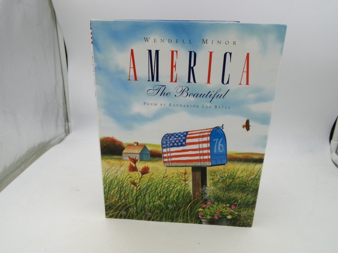Vintage Book - America the Beautiful Poem by Katharine Lee Bates 2003 ...