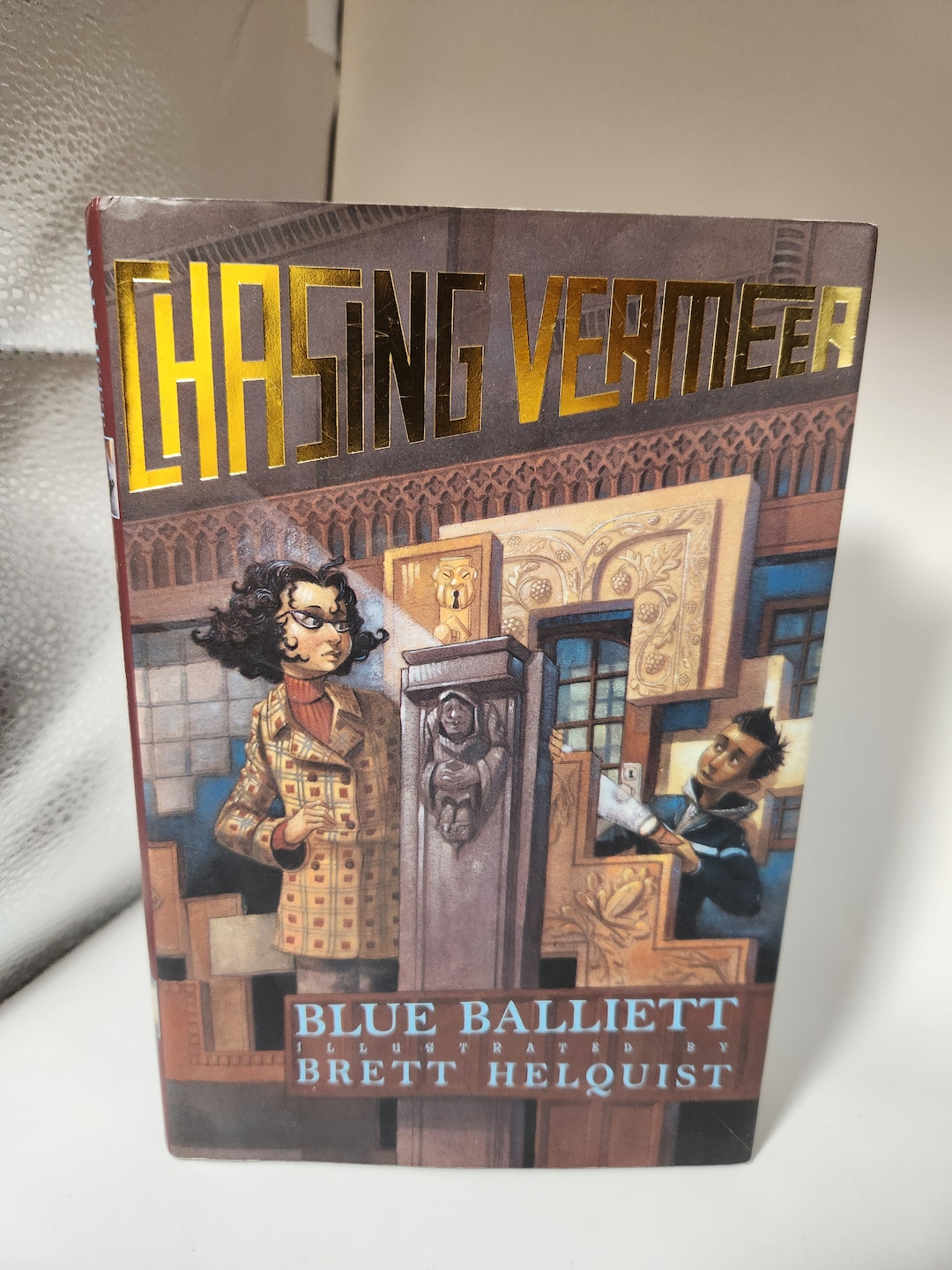 Vintage Book Called Chasing Vermeer by Blue Balliett and Illustrated by ...