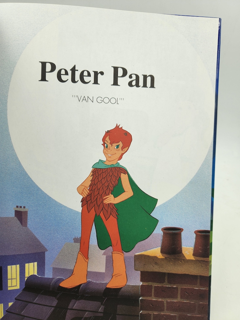 Vintage Book Van Gool's Peter Pan 1999 - Etsy