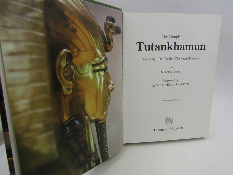 Vintage Book Called the Complete Tutankhamun the King the - Etsy