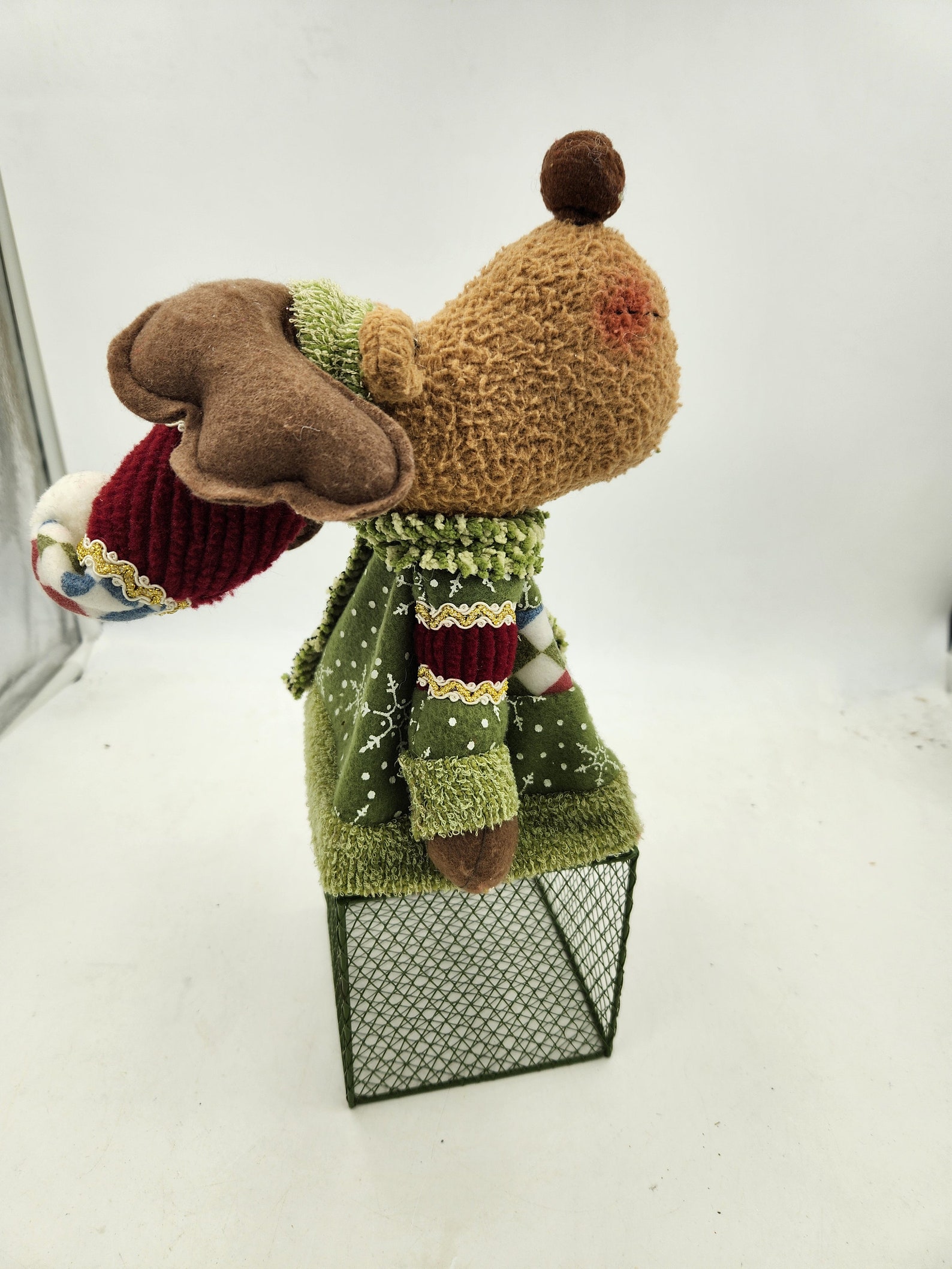 Vintage Stuffed Morris National Moose With Stuffed Head - Bottom Half ...
